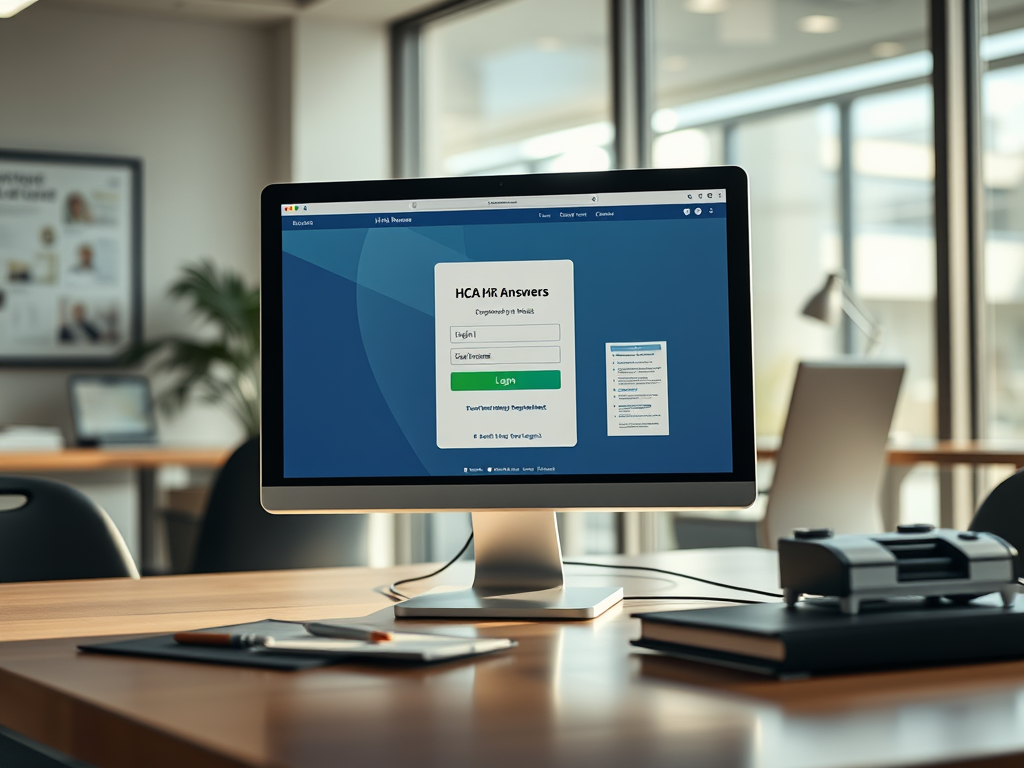 HCAhrAnswers: Access HCA HR Answers Portal